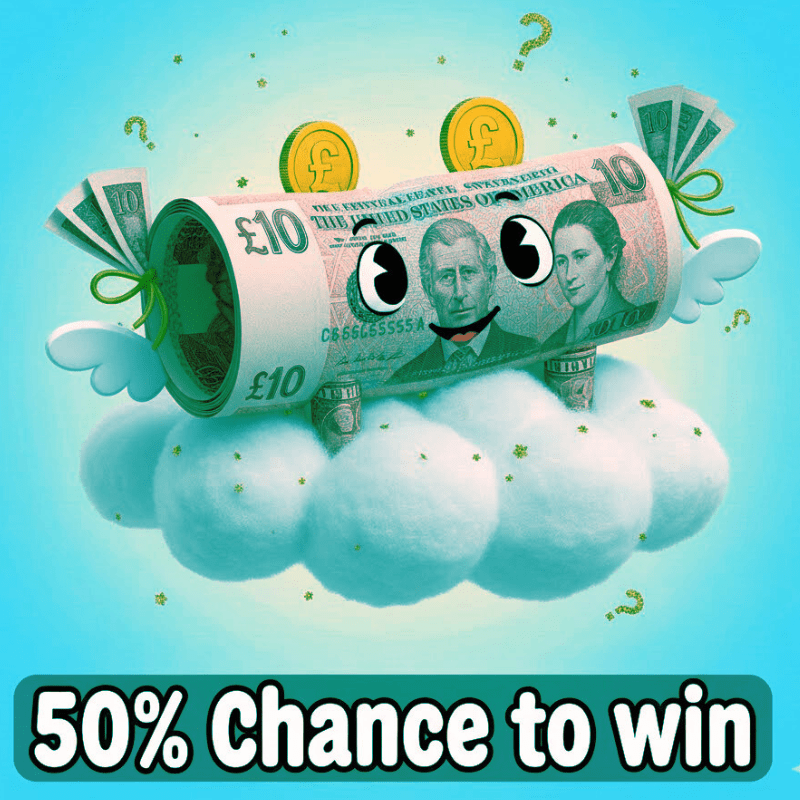 Every Ticket has a 50/50 Chance To Win - £250 End Prize - Big Beastie ...